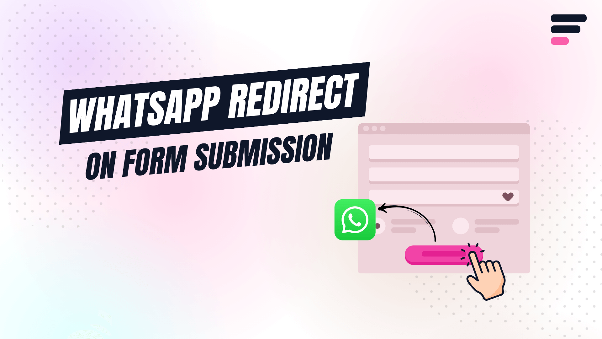 WhatsApp Redirect on Form Submission - Cool FormKit